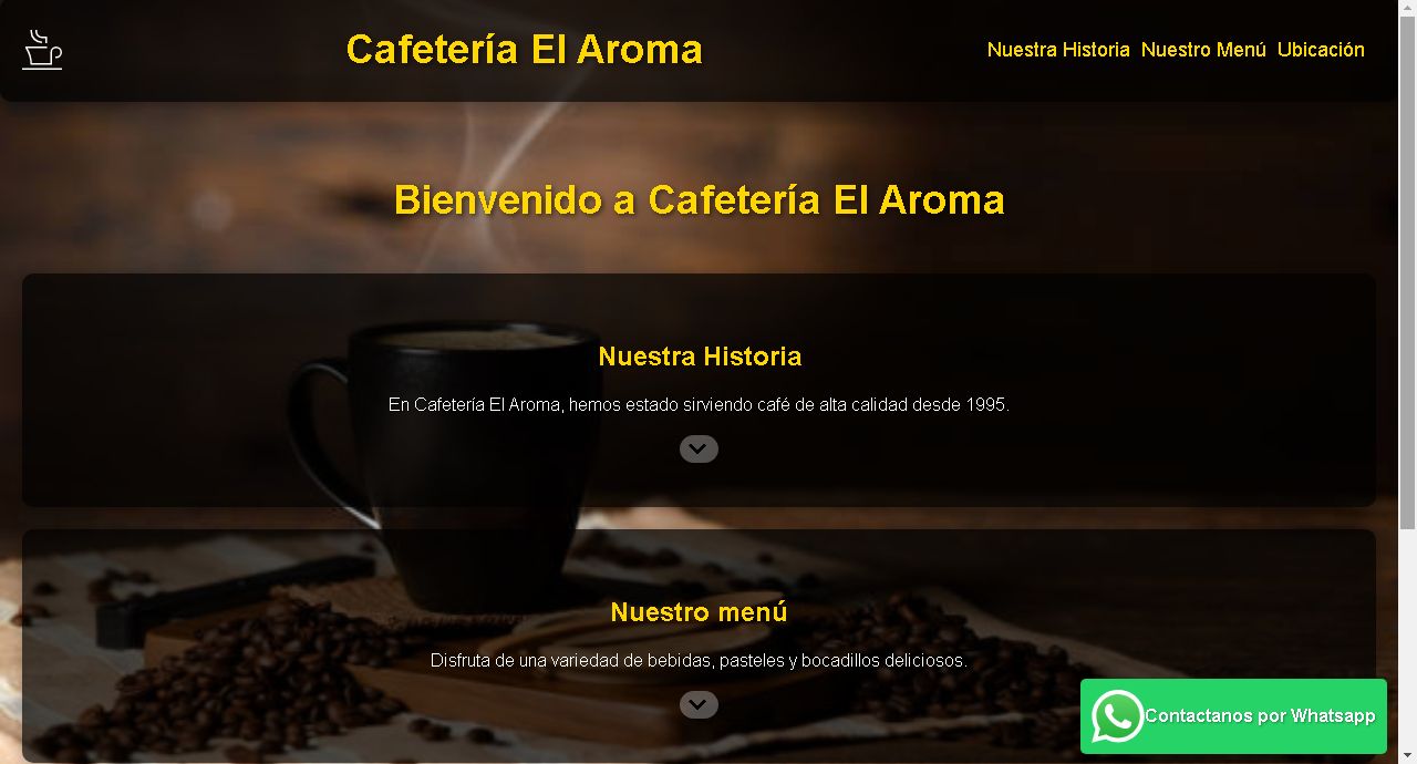 Web Supra - Creación de Sitios Web Informativos